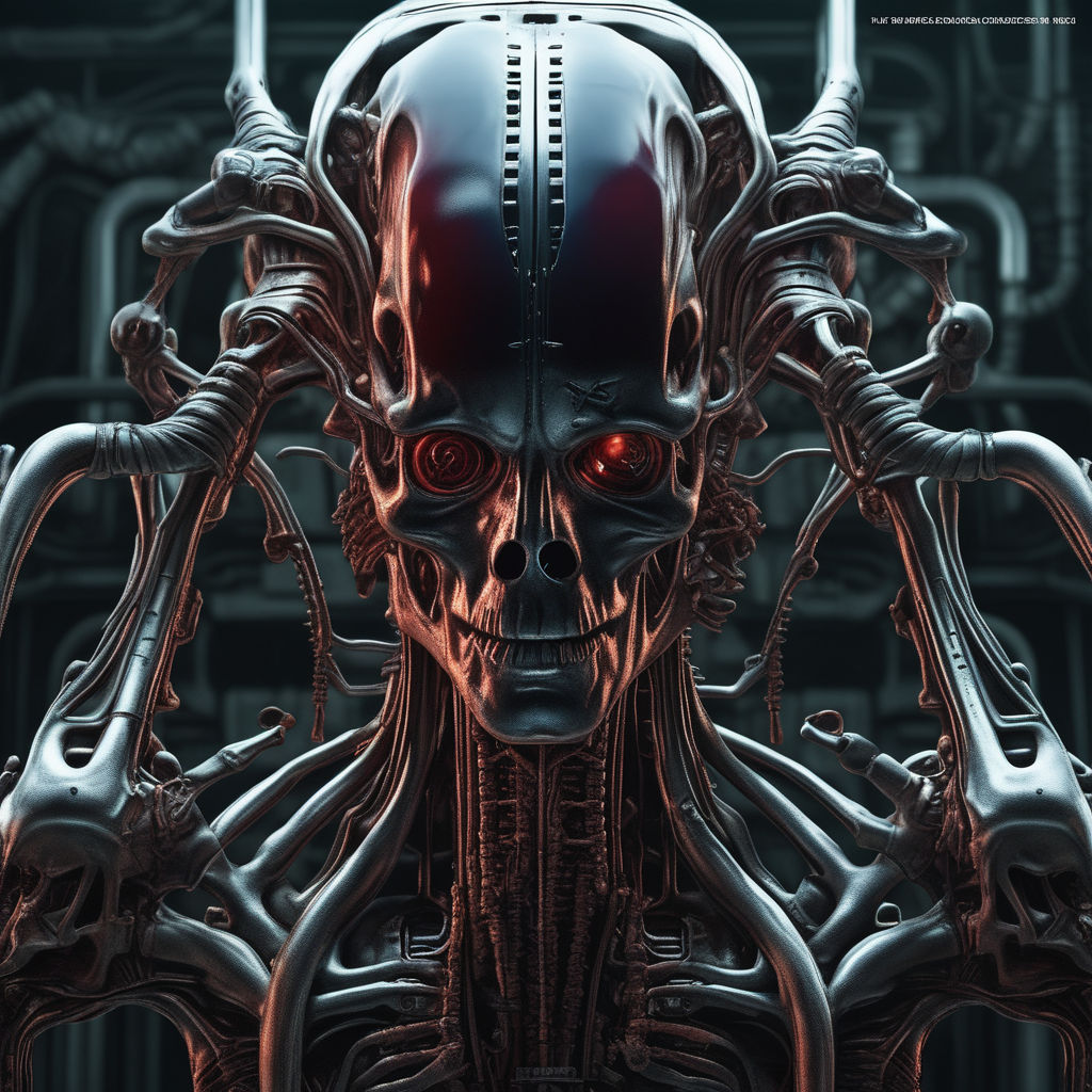 Bio-mechanical Cyborg by ivo milchev - Playground