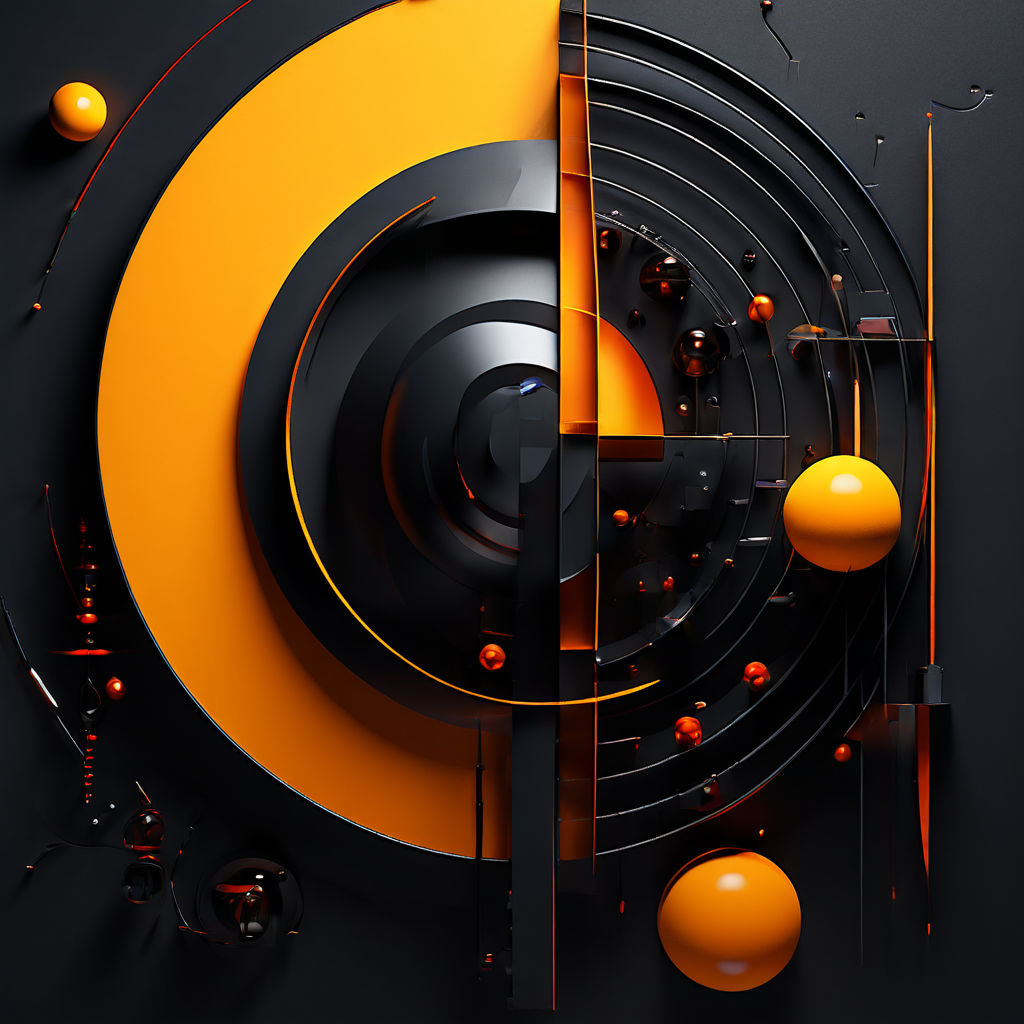 Abstract contemporary artwork fusing the styles of Jacob Law... by ...