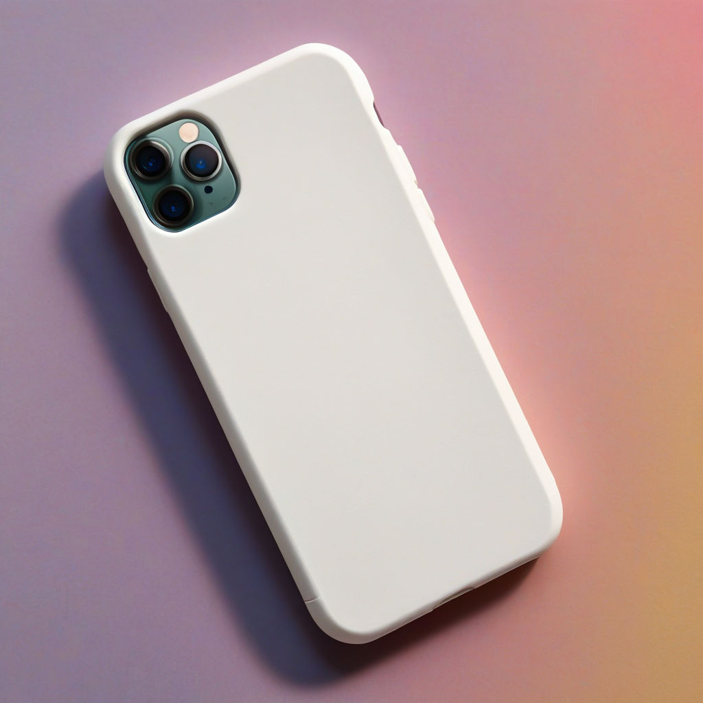 Realistic white iphone 15 case by Njideka Eneh - Playground