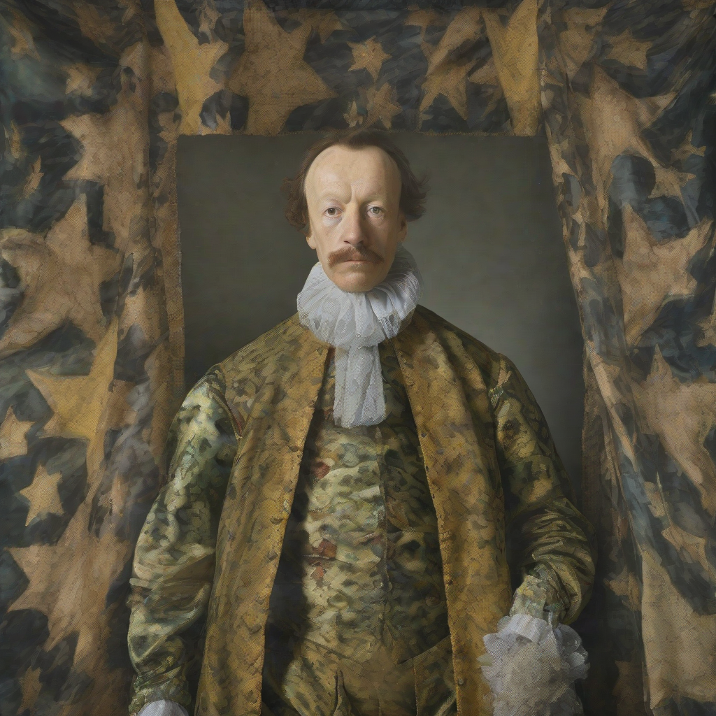 Portrait of a 16th century count by 123 - Playground