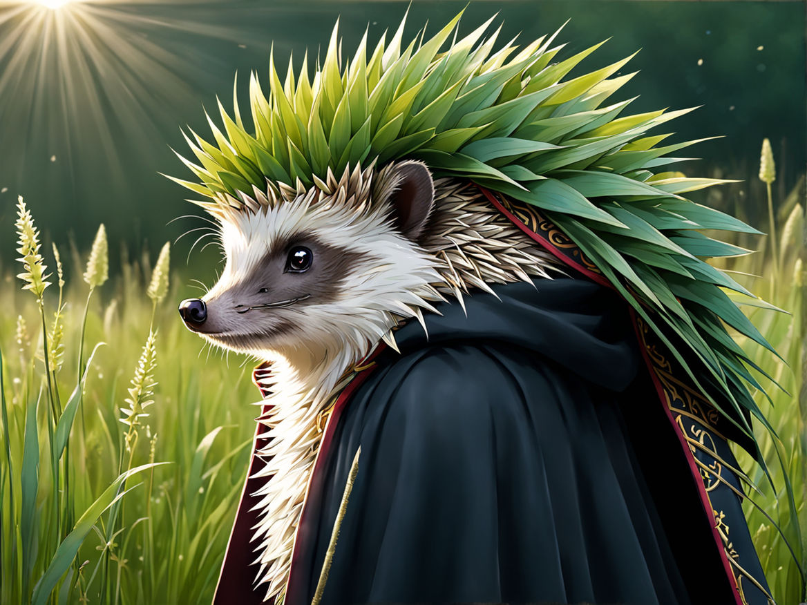The Hedgehog Hero by ping ye - Playground