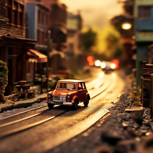 Miniature-road by Beagle Tsuin - Playground