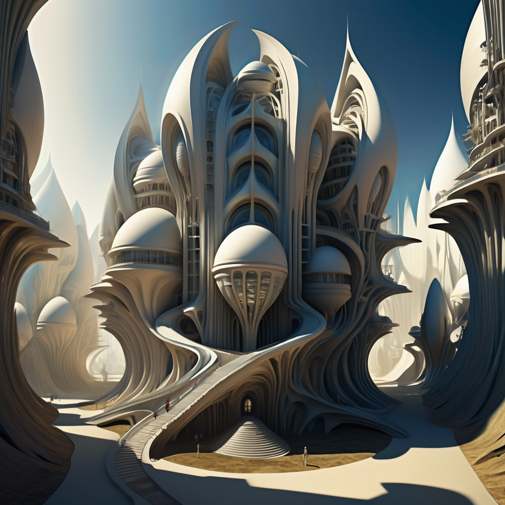 Escher-esque domiciles morphing with the sunlight by Alida Franciska ...