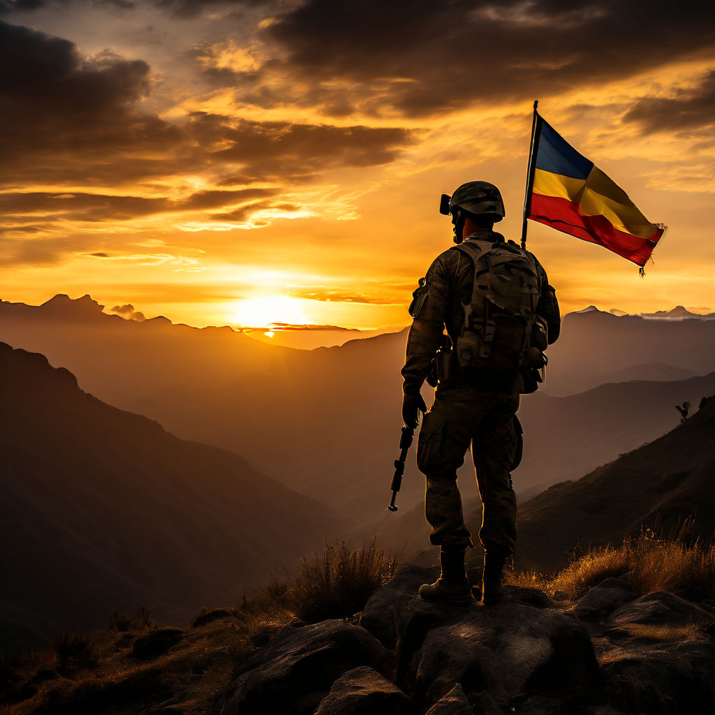Soldier silhouette by carlos dominguez - Playground