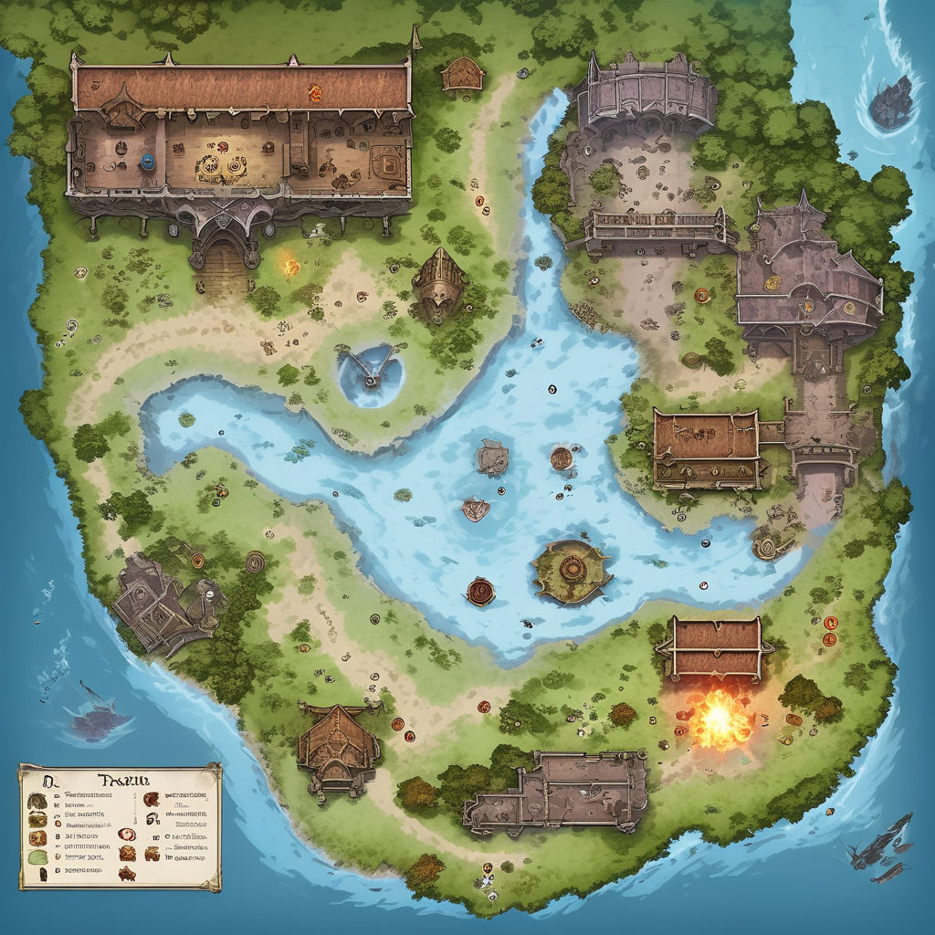 DND battle map by B1gRipper - Playground