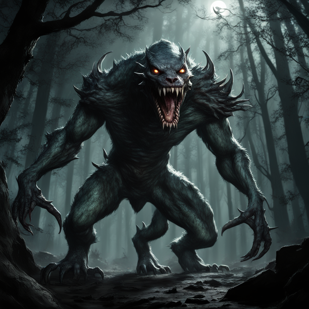 Resident Evil inspired mutant beast by Alexis Jeronimo - Playground