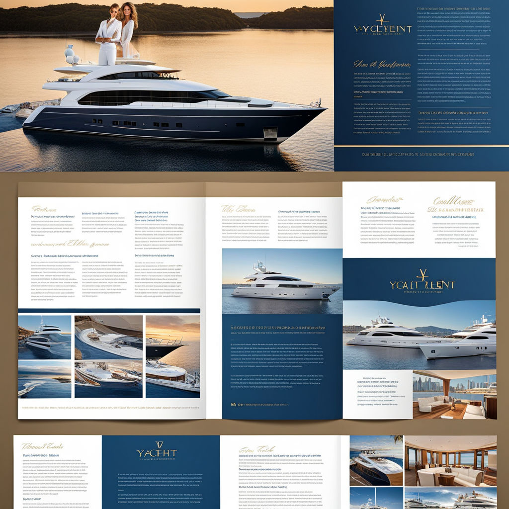 Create a brochure for a female model and staffing agency for... by ...