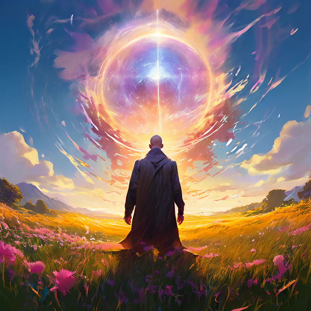 Time wizard with a bald head by Javier Millán - Playground