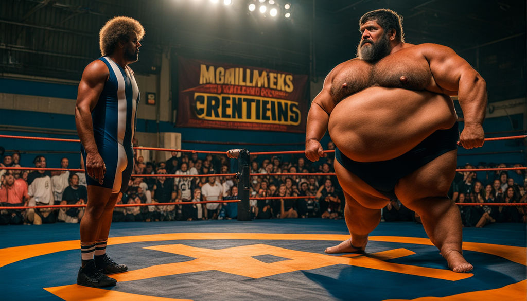 Massive big old obese garguantuan muscular hairy bearded man... by ...