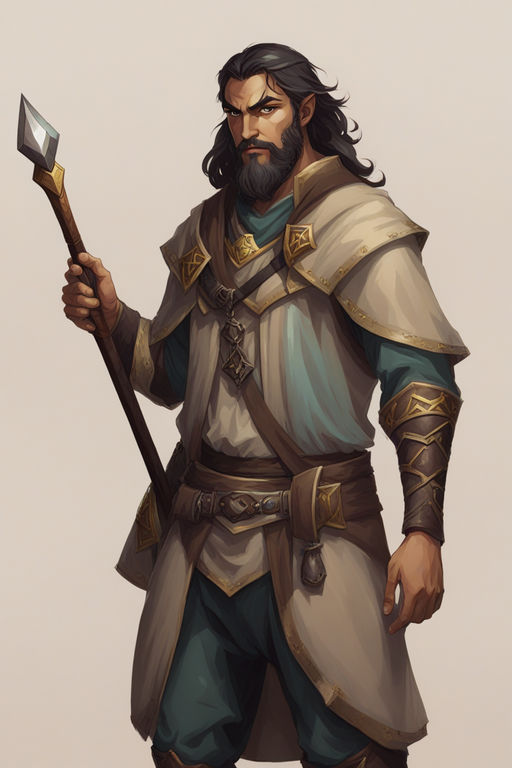 A dnd character by Timothy Allgood - Playground