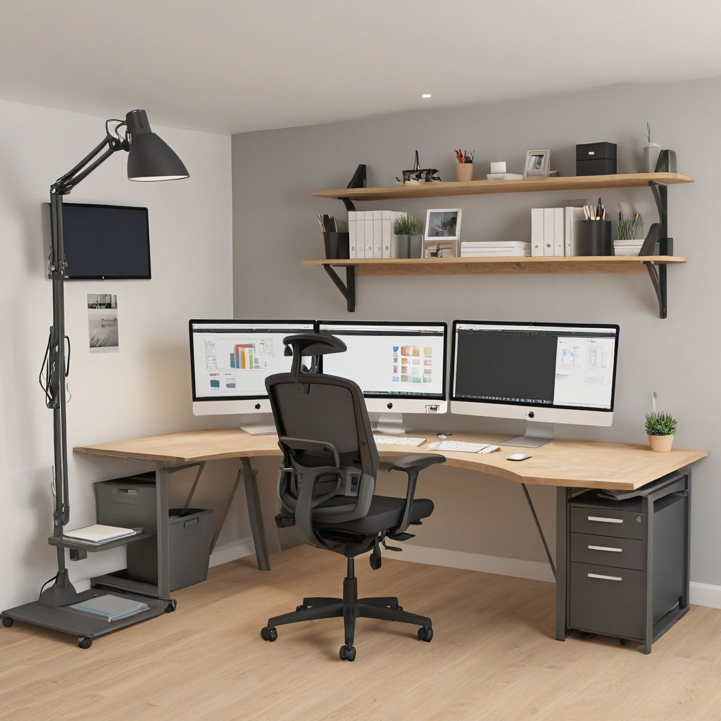 Create a design for a 4x3 meter office for a graphic designe... by Анна ...