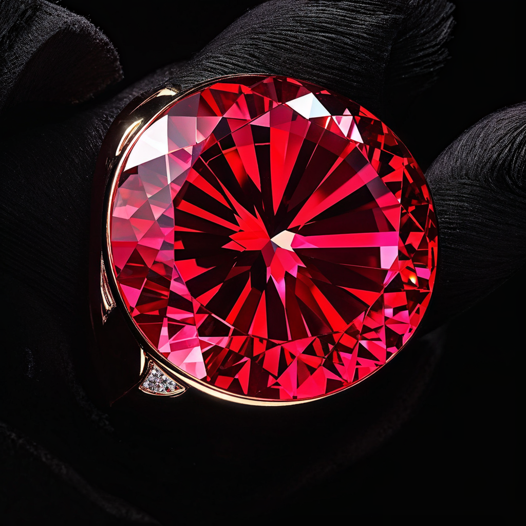 An intense ruby-colored gemstone by neowin21 - Playground