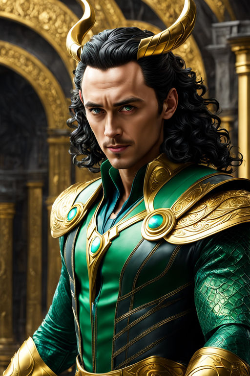 Loki in full body stature dominating the frame by Let's Go - Playground