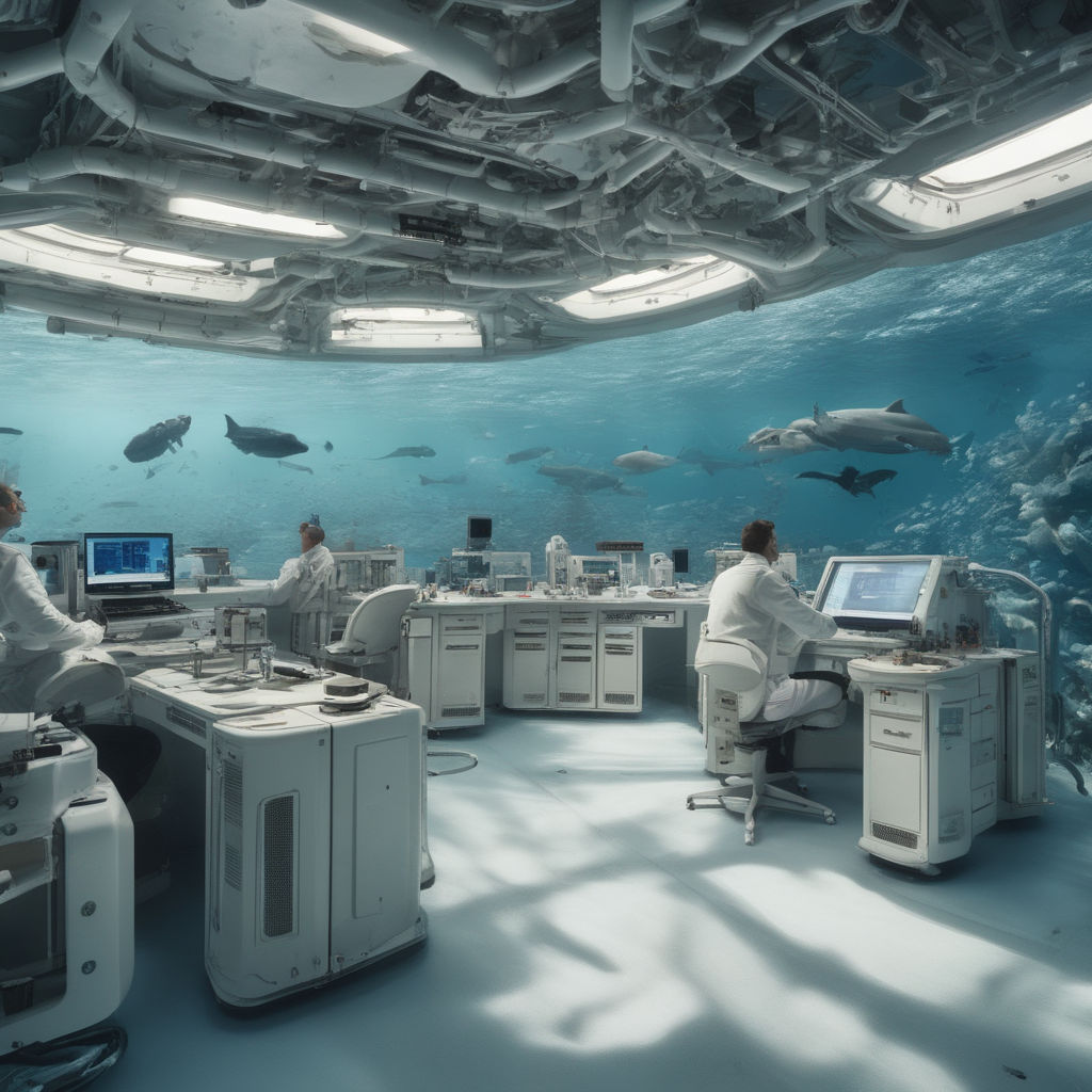 A huge lab inside the ocean by Ajesh Nair - Playground