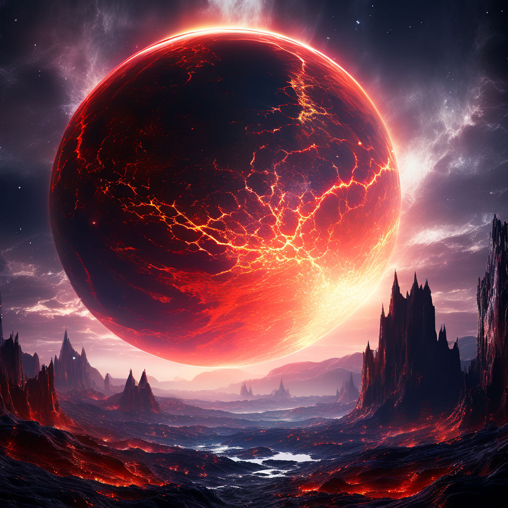 Evil planet inspired by "The Fifth Element by DOCTOR PLAGUE - Playground