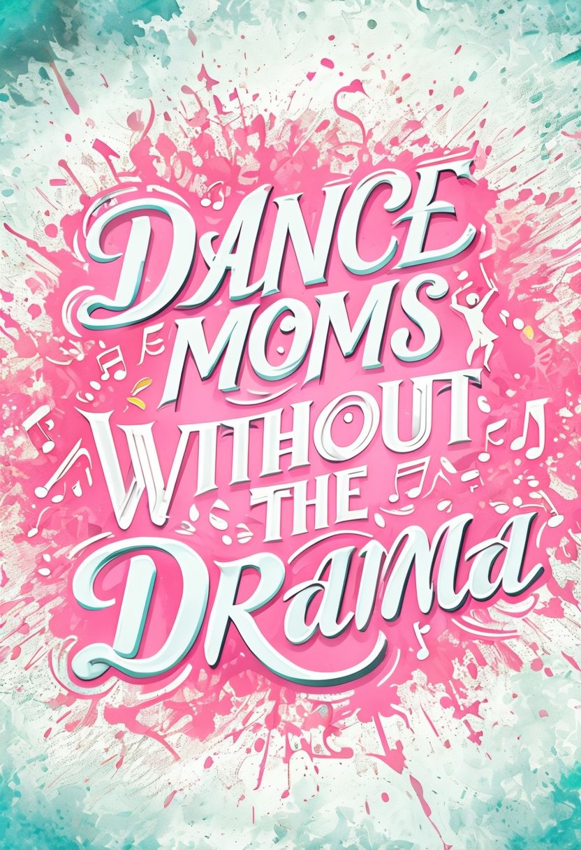 Vibrant Dance Moms Poster With Playful Design Elements - Playground