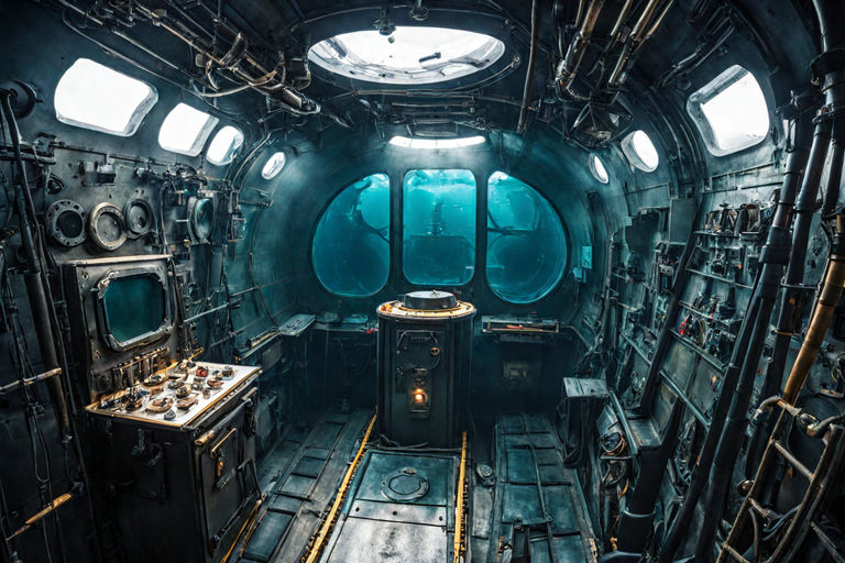 Inside the u96 submarine. by П'ятий Поверх - Playground