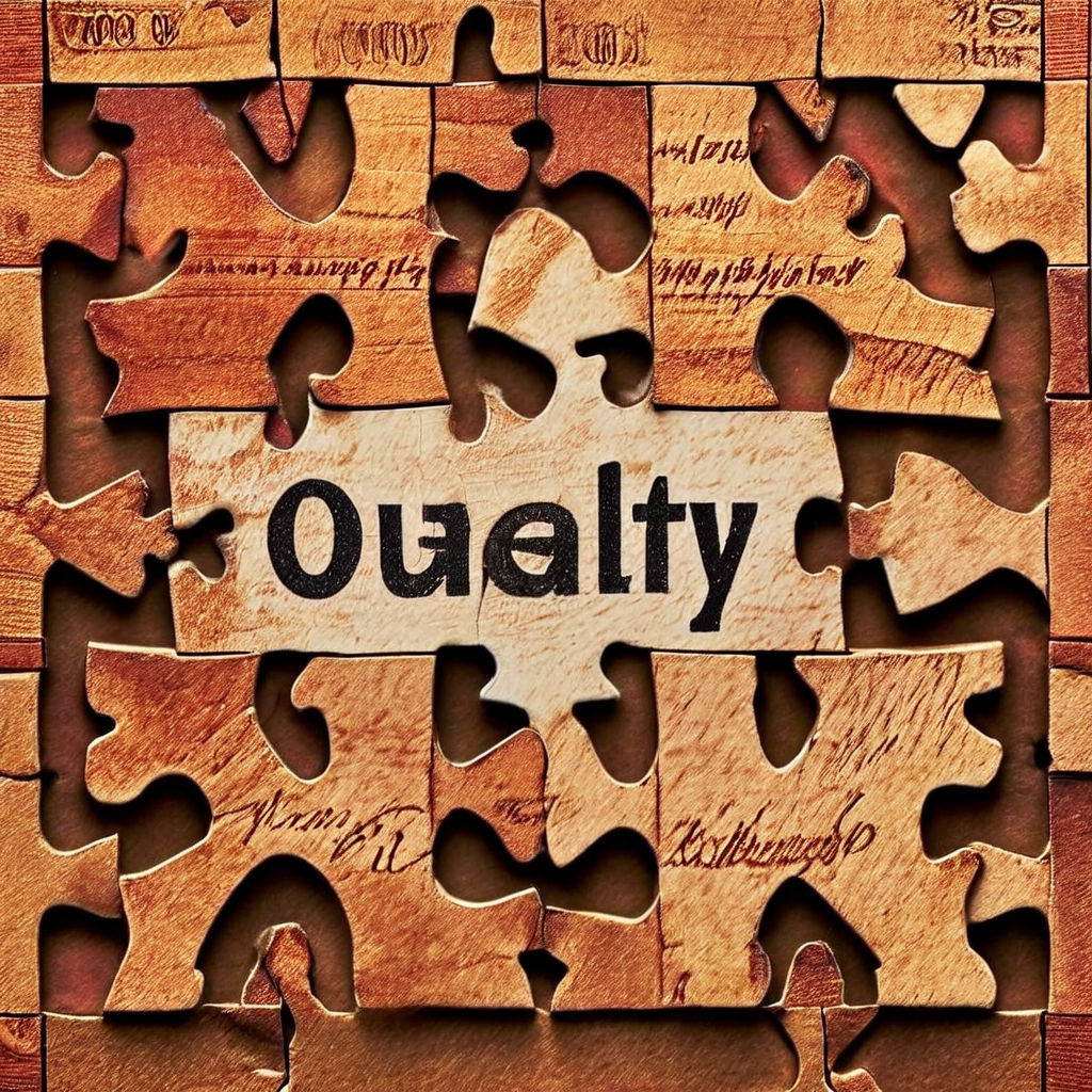 Top view photography of a jigsaw puzzle by Elisabeth Zwingmann - Playground