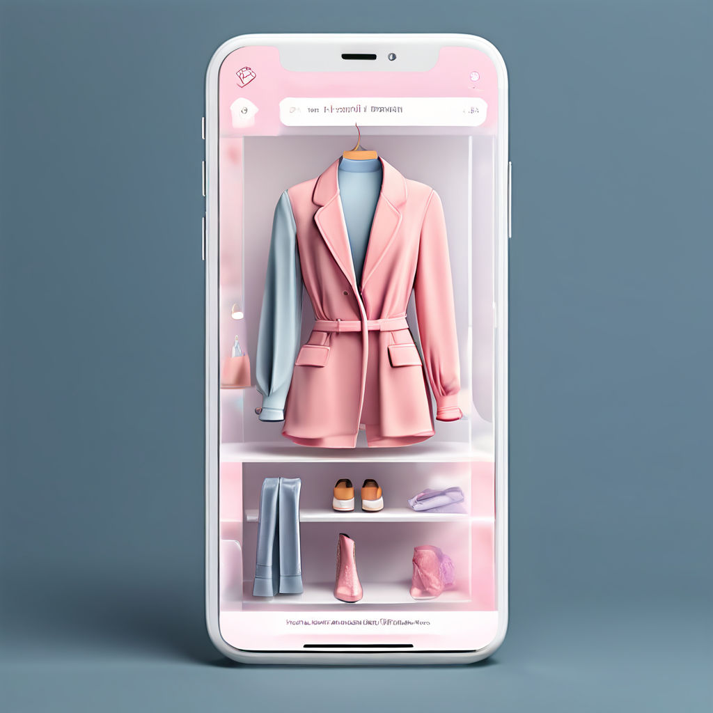 Virtual closet mobile app interface featuring an avatar that... by ...