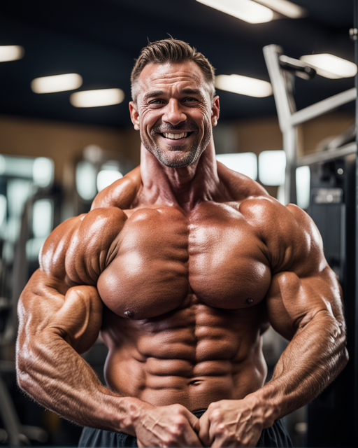 Australian male super-heavyweight competitive bodybuilder fl... by ...