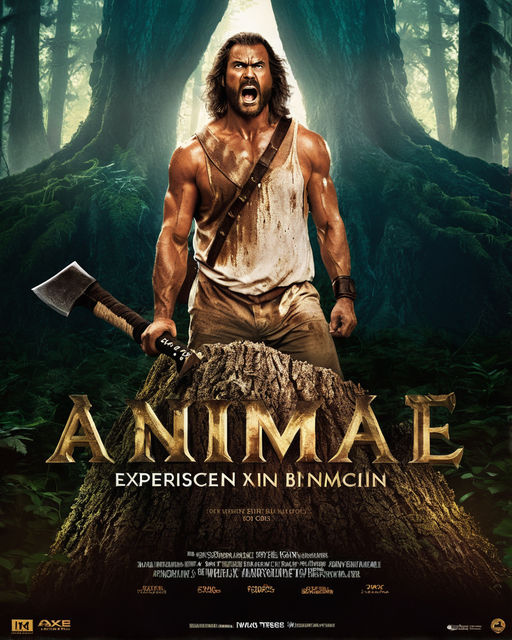 Axe Man poster featuring an enraged man gripping an axe by ujwala ...