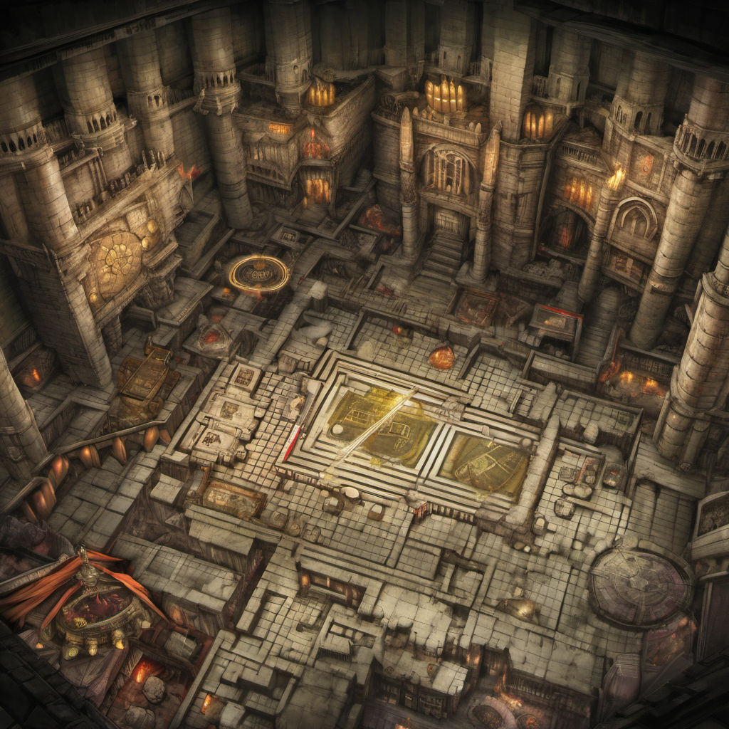 Sword Art Online game floor map by Goldenbrook - Playground