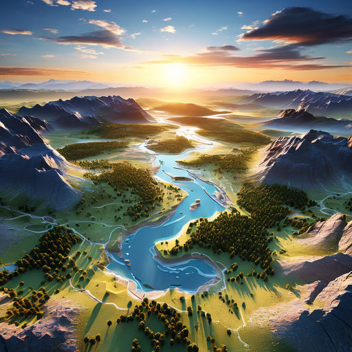 3D maps using sets of images in diverse scenarios of the ter... by ...