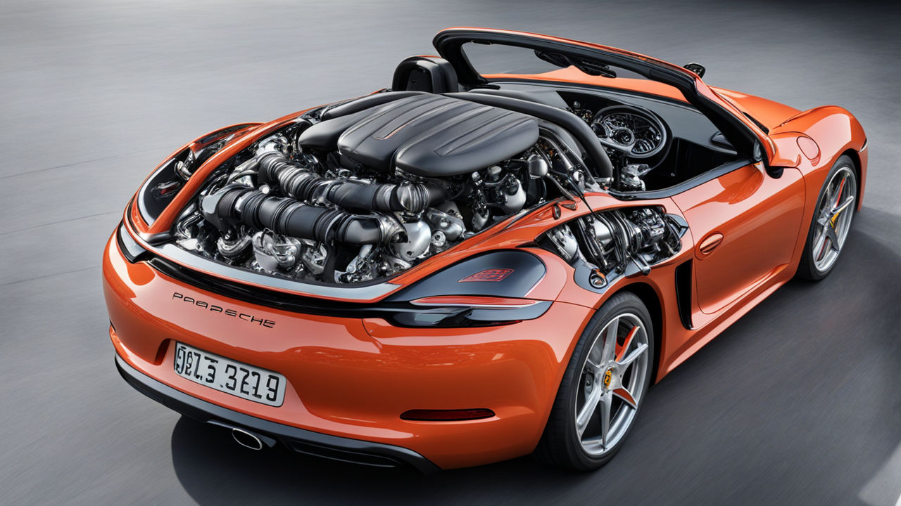 2025 Porsche 718 Boxster engine by Muhammad Bilal - Playground