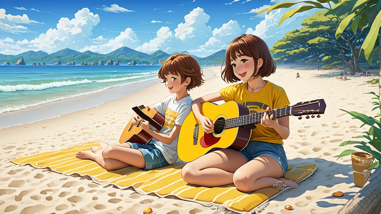 Anime art style by Ki Hyoung Lee - Playground