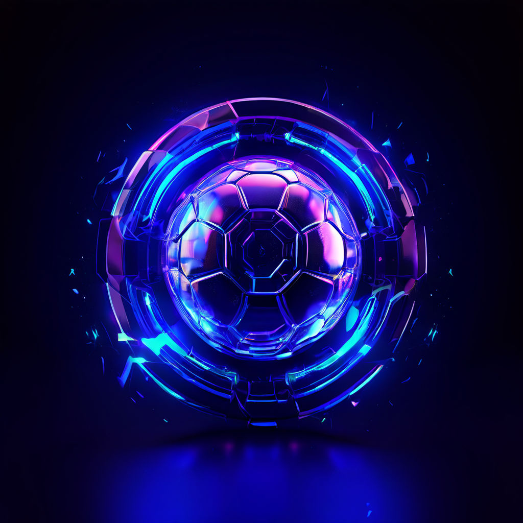 Futuristic football club emblem by ямая я - Playground