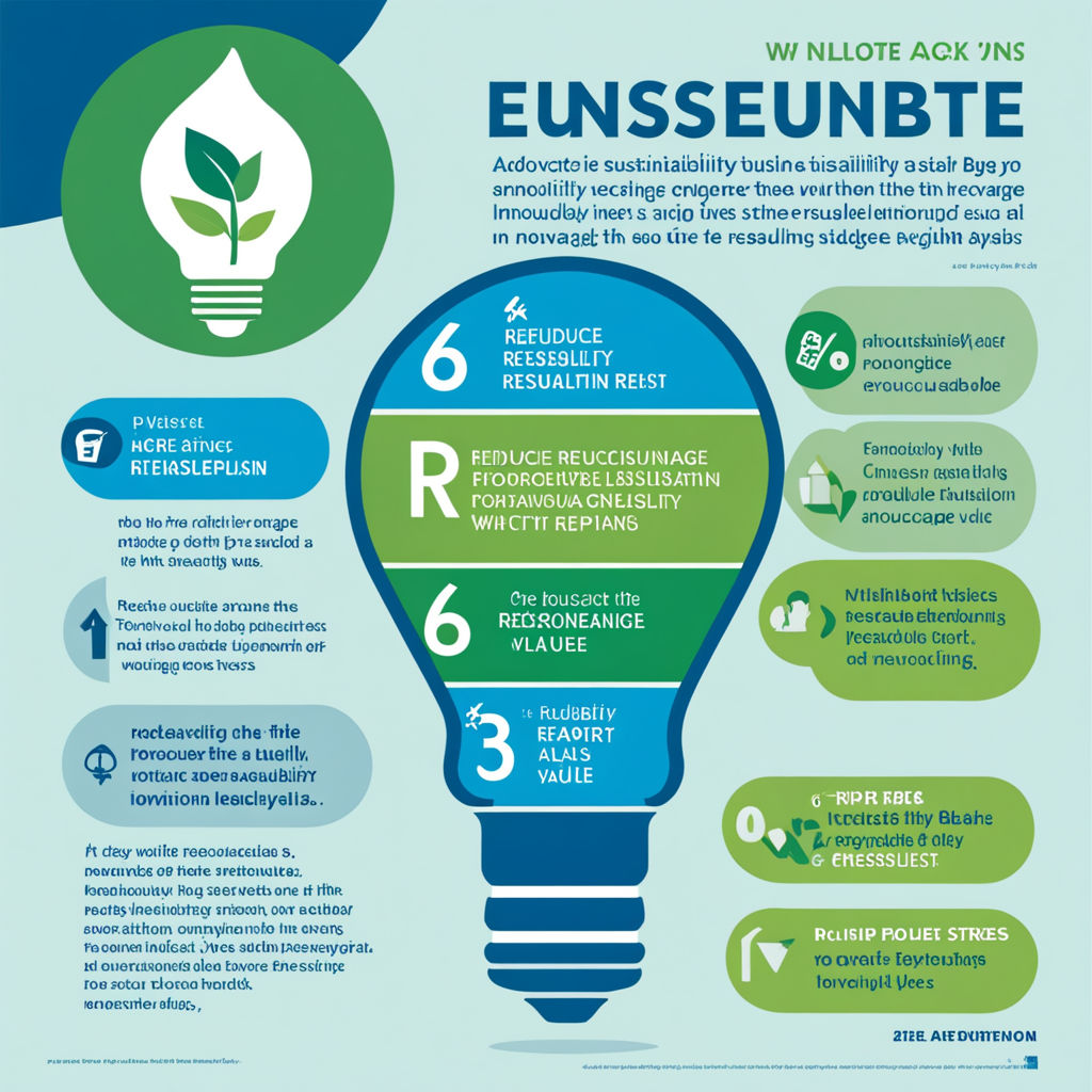Advocate sustainability with an engaging poster on the 6 R's... by ...