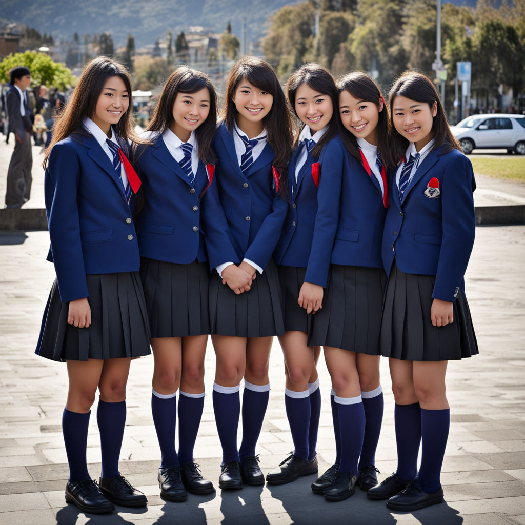 High School Students School uniform chilean by Hernan Sepulveda ...