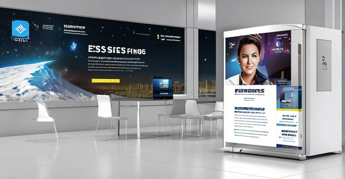 An eye-catching ESS container X-banner design in a 600x1800 ... by 박현석 ...