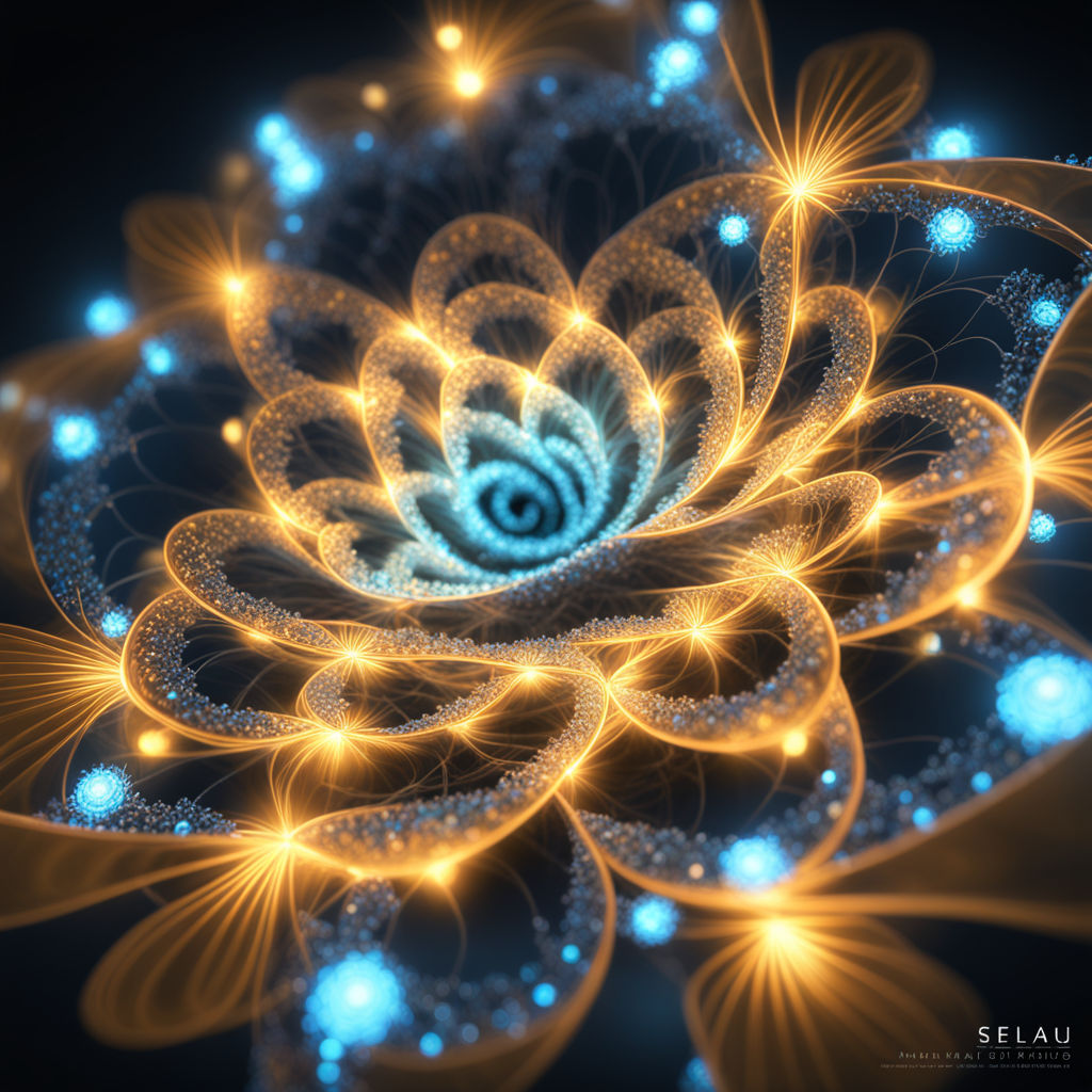Fractal flower of DNA spirals by Ольга К - Playground