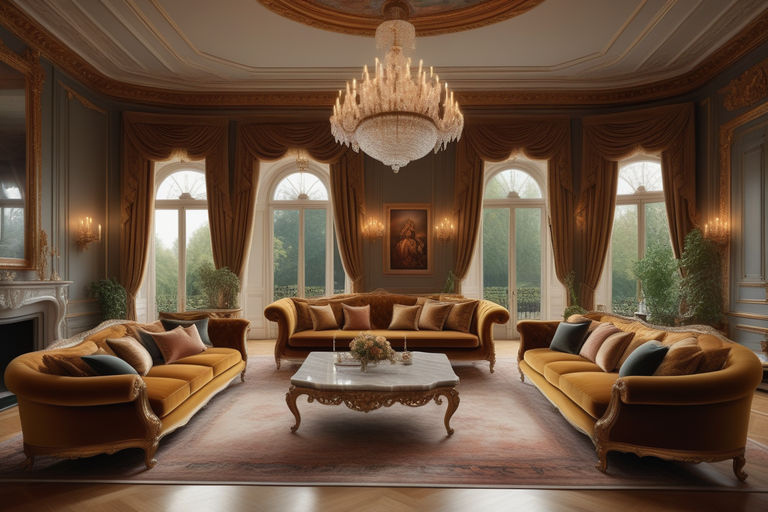 Ultra realistic depiction of an elegant living room by Marco Segura ...