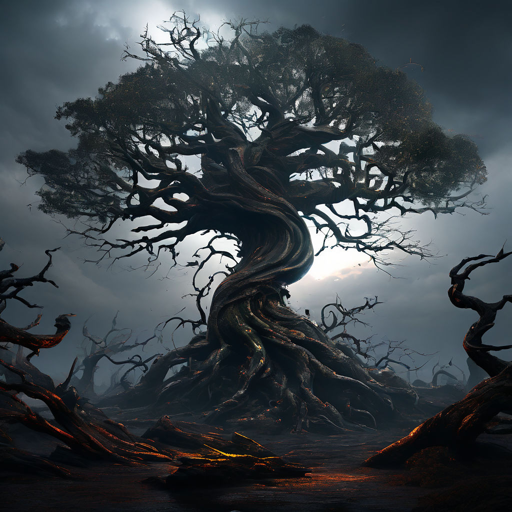 Twisted tree with a history steeped in malevolence by Ray Baughman ...