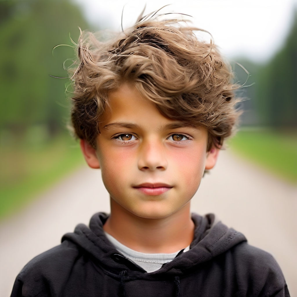 Ik ben een jongen van 14 jaar oud. Ik ben groot. Ik heb kort... by Tibe ...