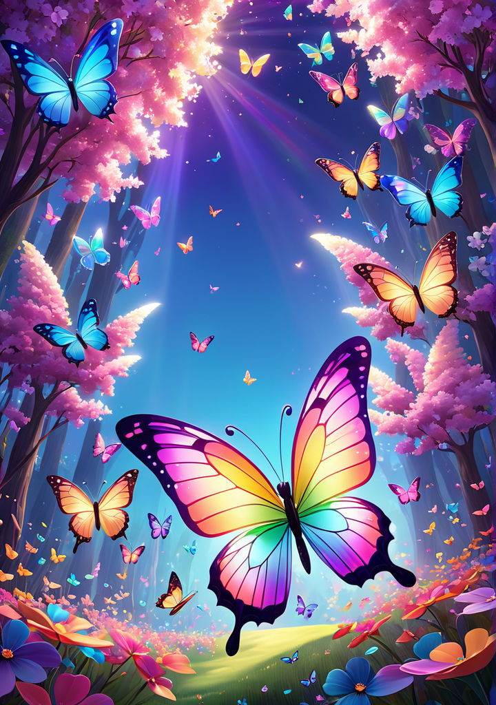 An enchanting Disney Pixar style 3D animated illustration ti... by ...