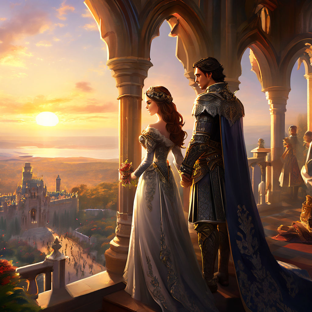 King and queen addressing their kingdom by Guru - Playground