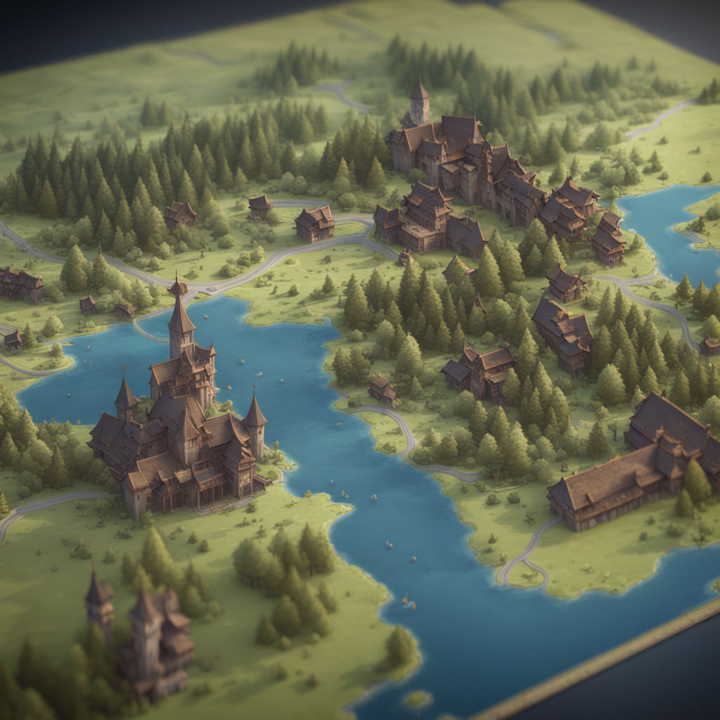 Rpg paper map by Price Angel - Playground