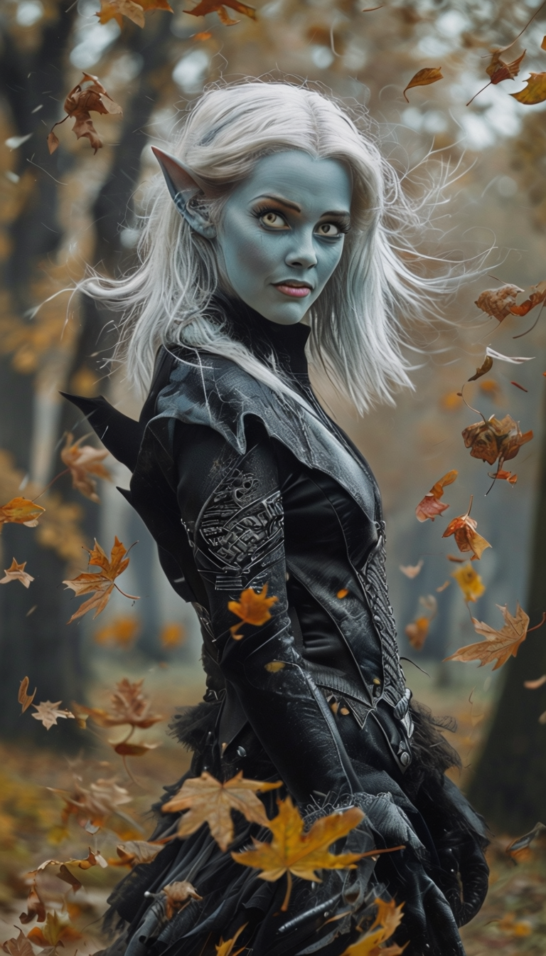Autumn Dark Elf by Kijari - Playground