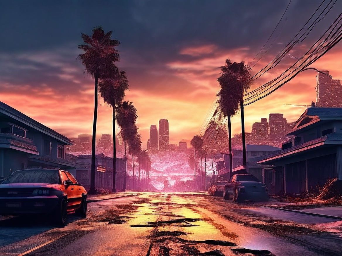 Create cool GTA V Background picture tsunami by Ivan Pejić - Playground