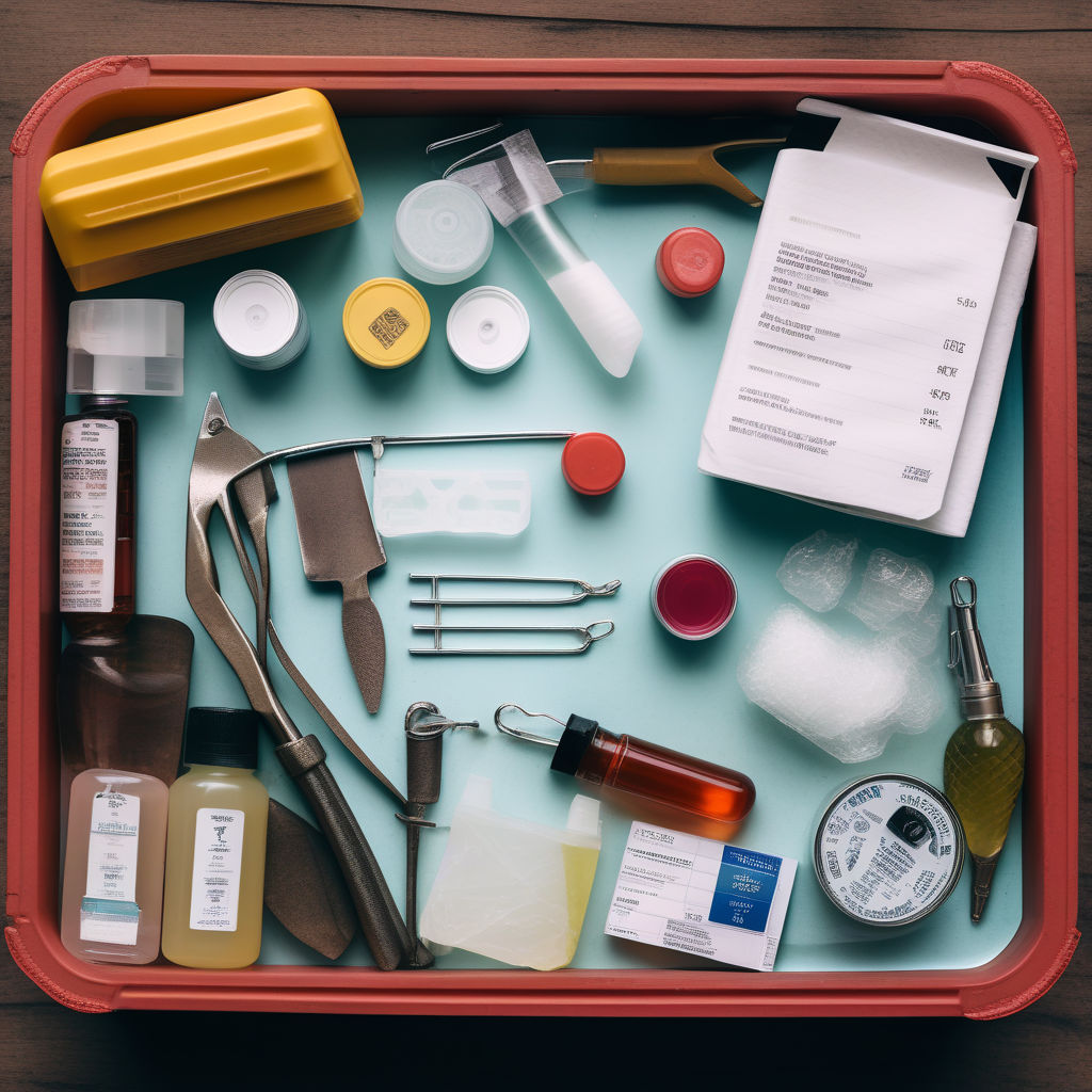 A close-up photo of Niitya's first aid kit by Pharma Study (Nitin Gupta ...