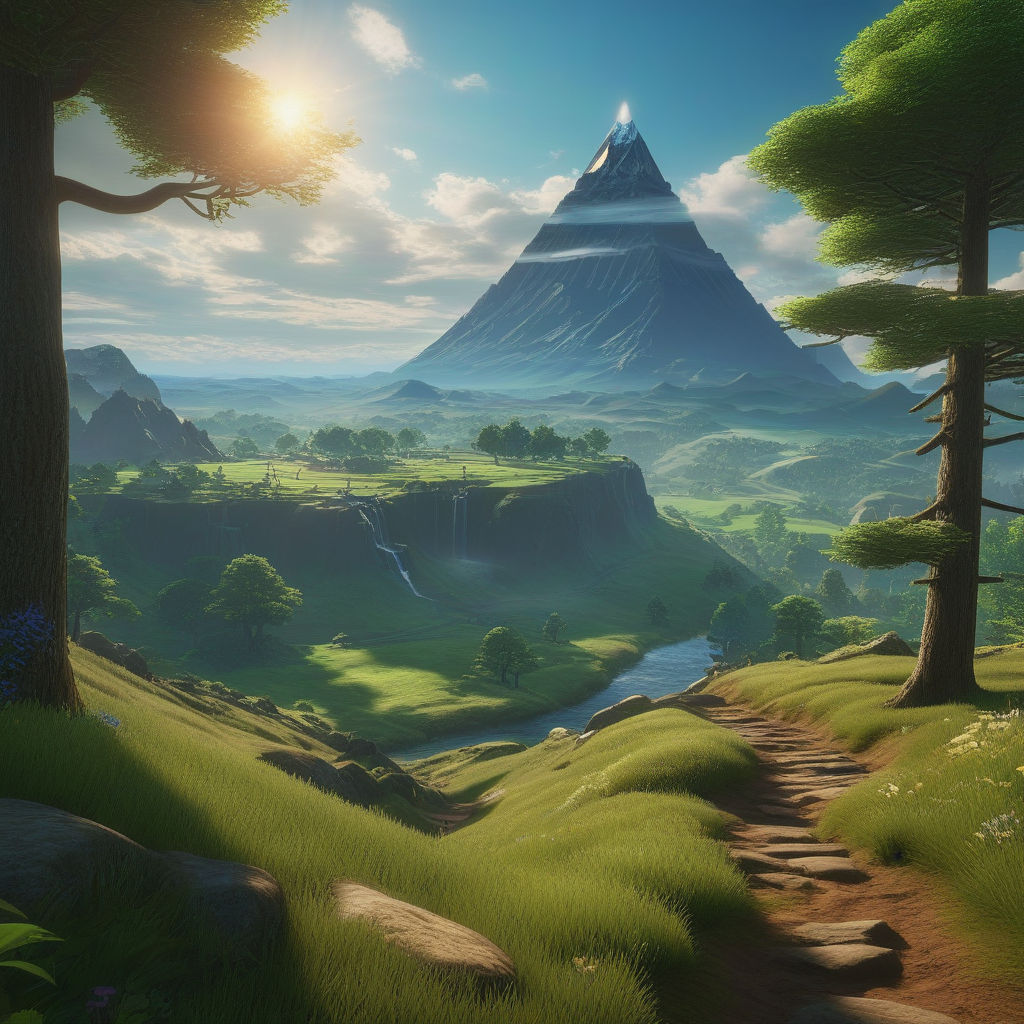 The Legend of Zelda landscape atmospheric by alen kandus - Playground
