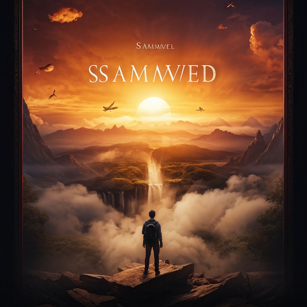 Create the bookcover of the book samved by AThoughtLater - Playground