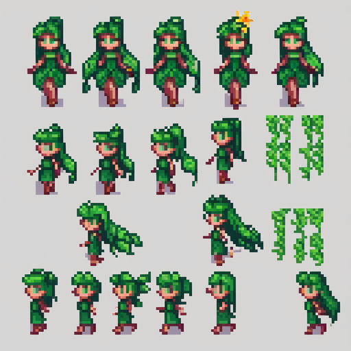 Simple 16 pixels character by Cleyson Mayrink - Playground