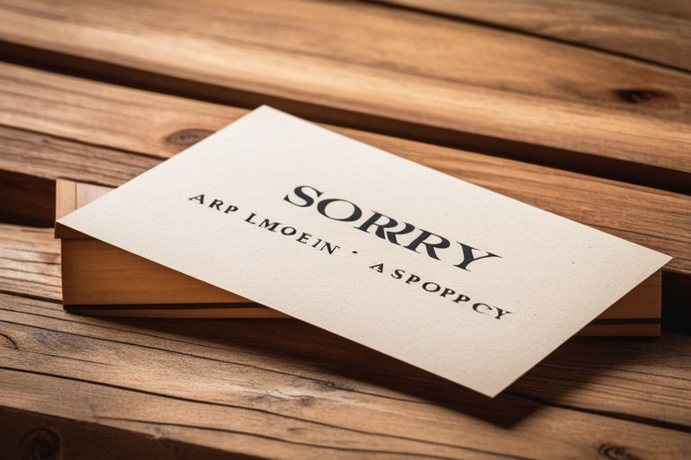 Sign saying sorry by CHIMAC - Playground