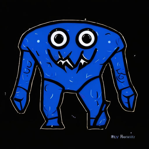 Realistic monster by Yuri Pliat - Playground