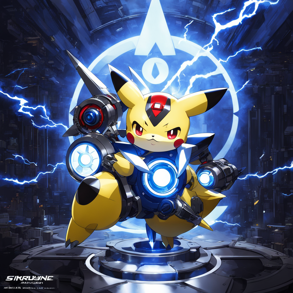 Mechanical Pikachu by M. Damian Zazueta Retamoza - Playground