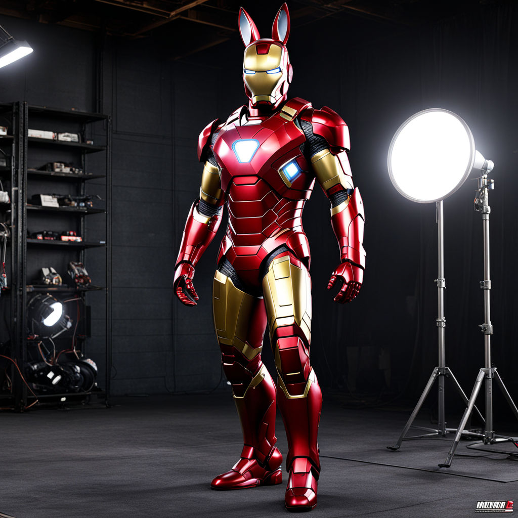 Iron man as Bunny by movies For You - Playground